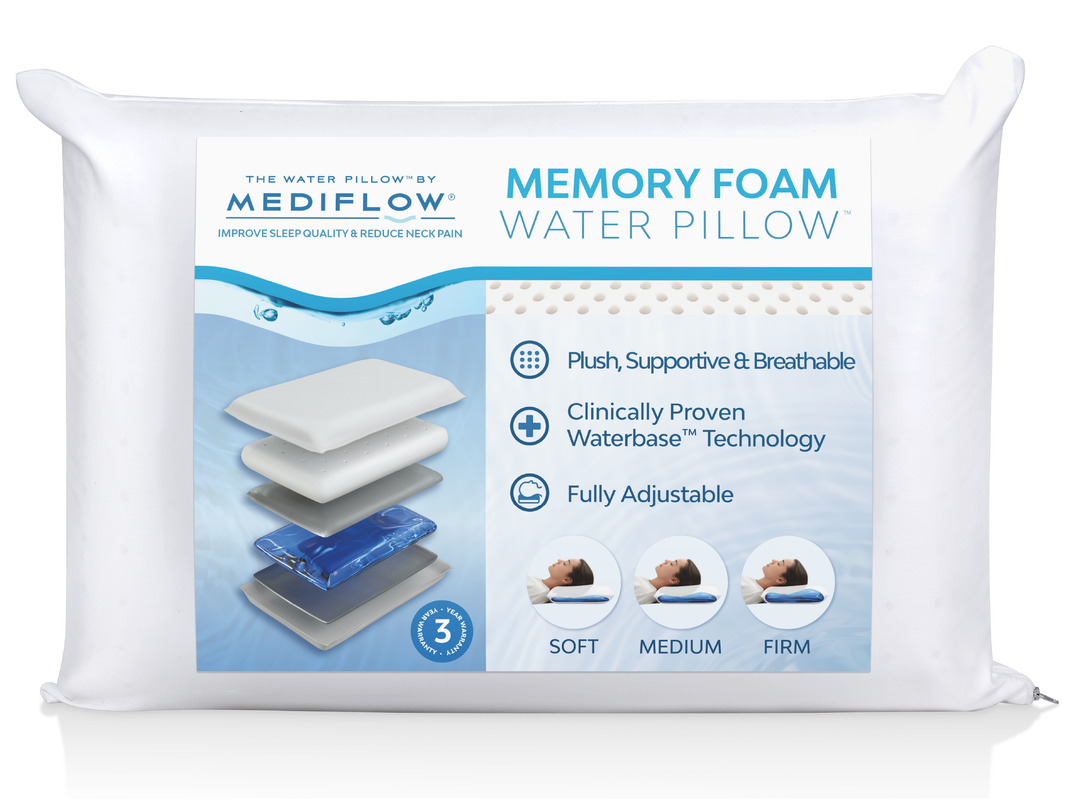 Mediflow Water Pillow - Over 17,500 5-star reviews. – Mediflow USA